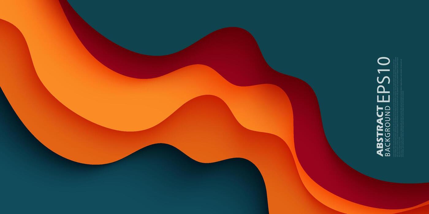 Abstract Wave Vector Art, Icons, and Graphics for Free Download