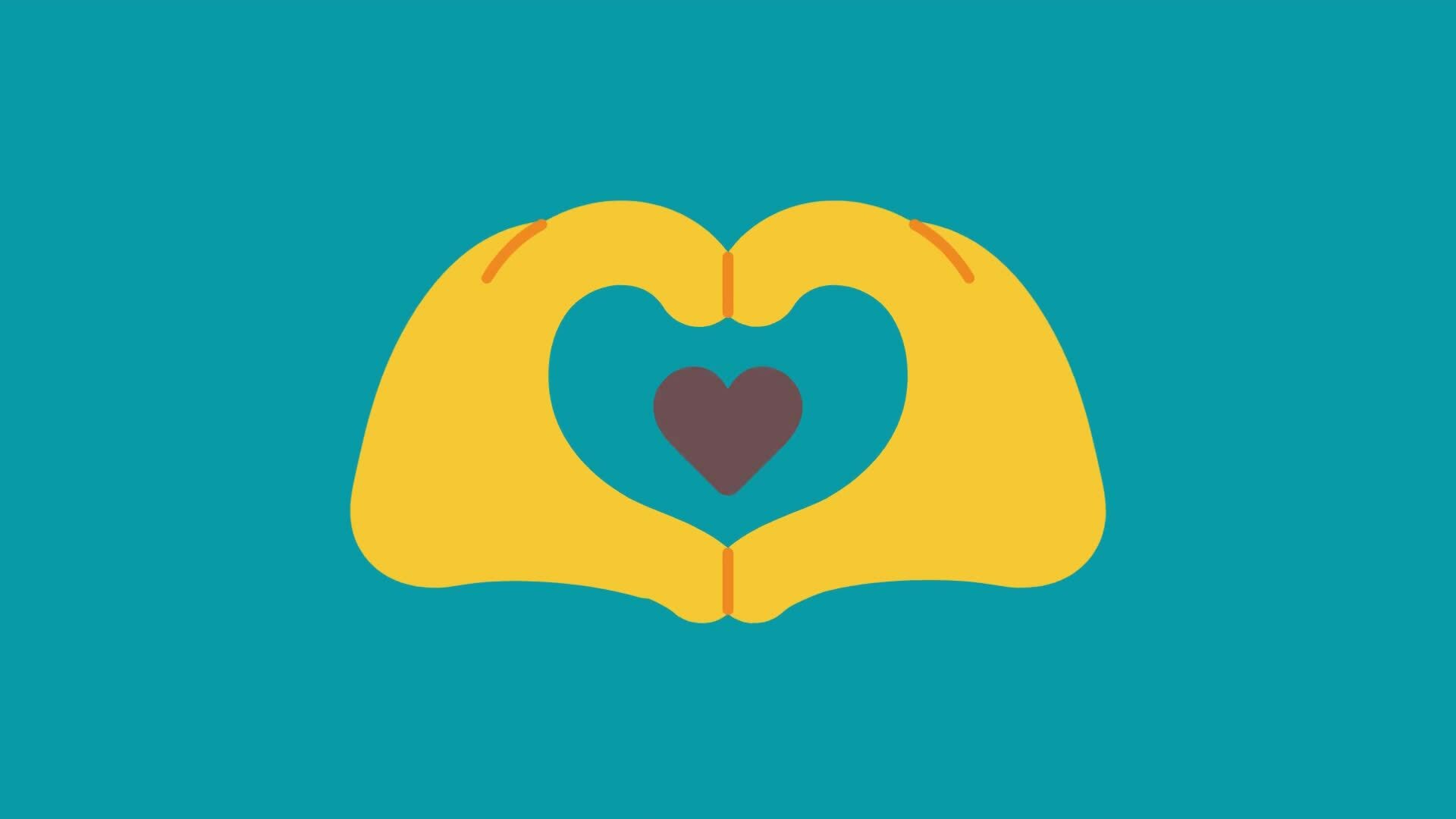 2d animated hand 36928460 Stock Video at Vecteezy