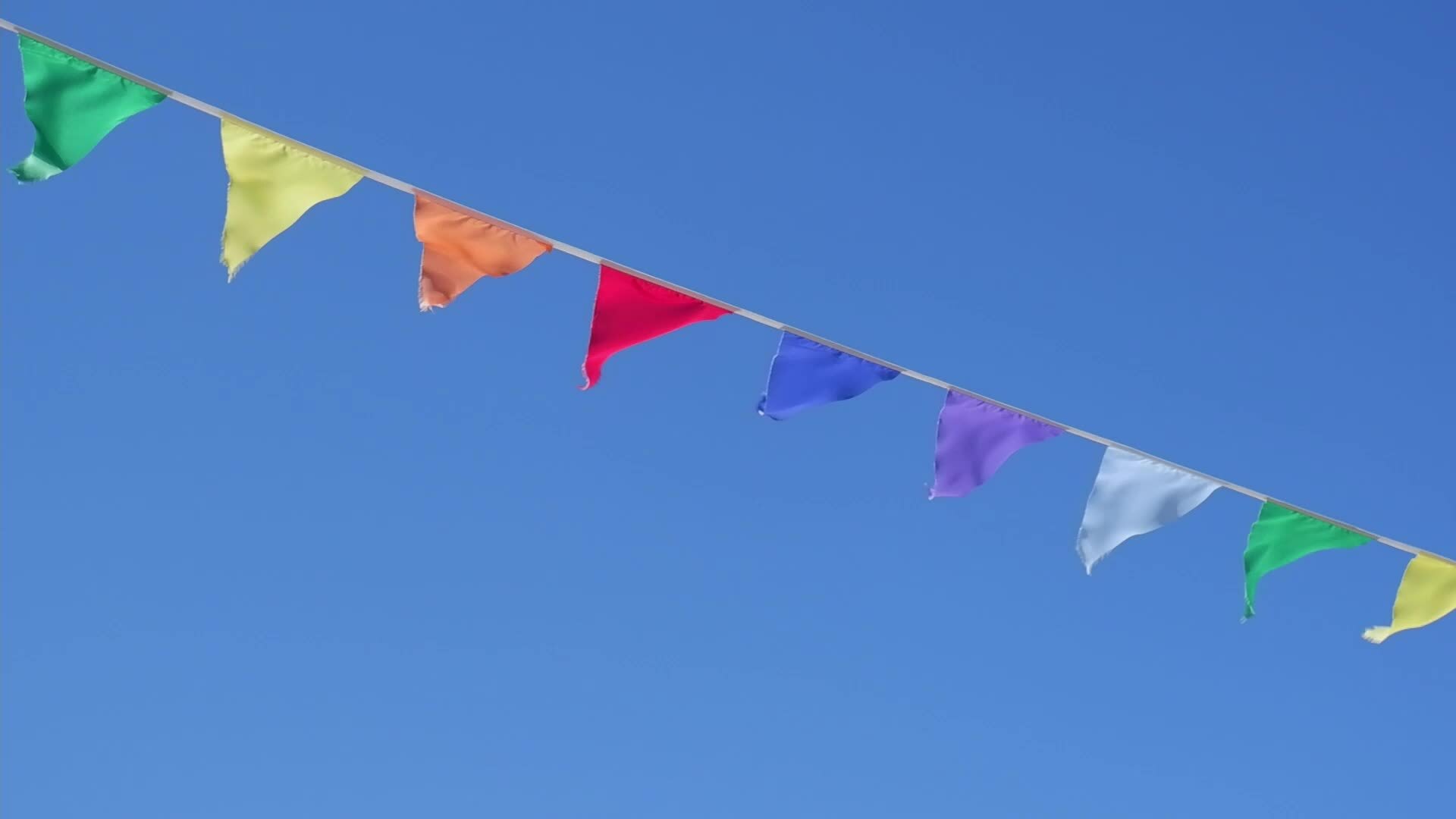 Hanging Banner Stock Video Footage for Free Download