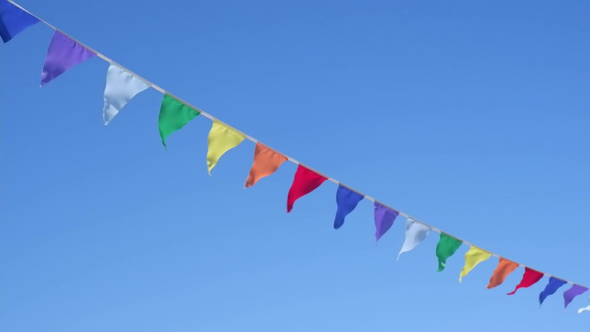 Birthday Flag Stock Video Footage for Free Download