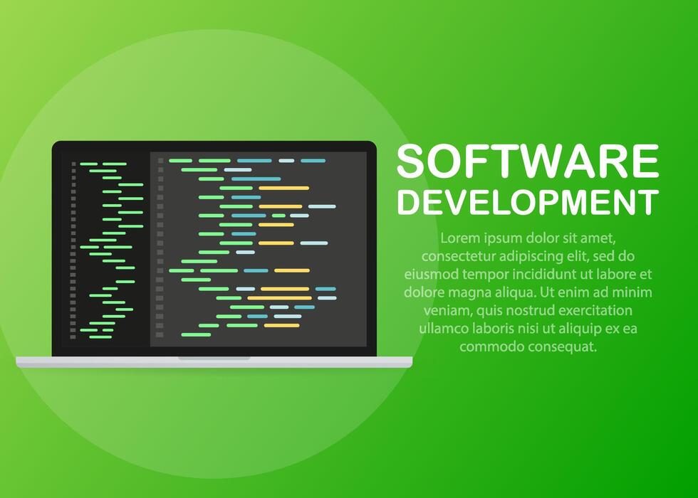 Software Development Banner Vector Art, Icons, and Graphics for Free ...