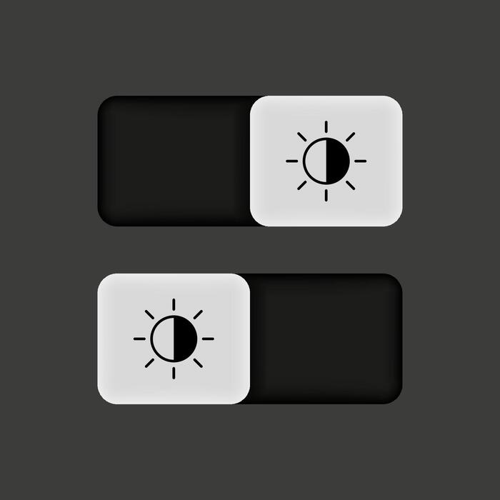 Dark Mode Button Vector Art, Icons, and Graphics for Free Download