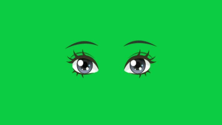 Blinking Eyes Animation Animated Blinking Female Eyes In Cartoon