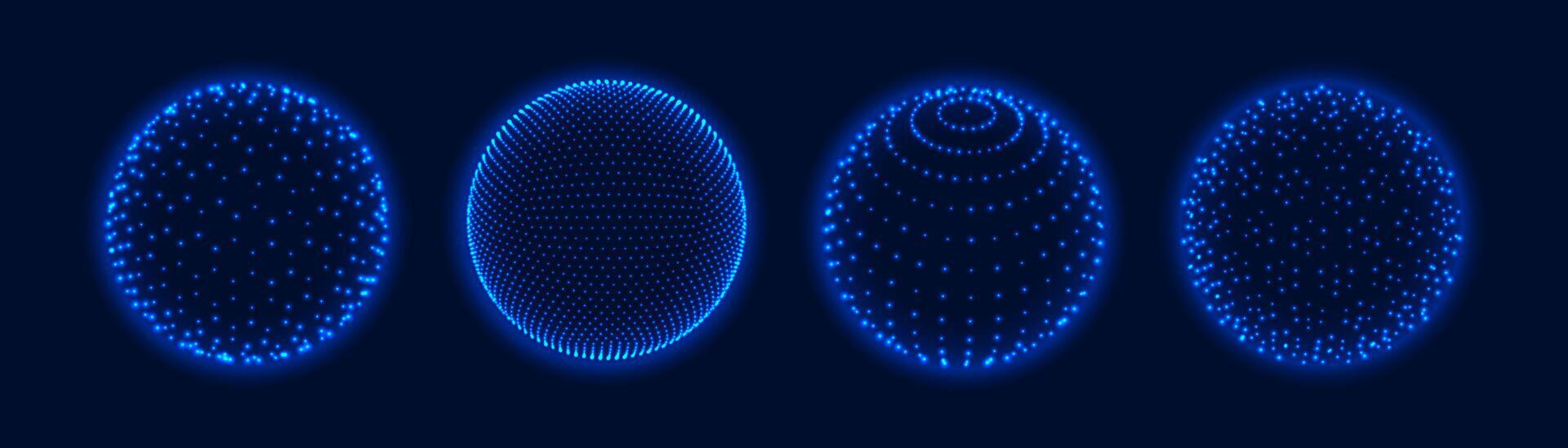 Particle Sphere Vector Art, Icons, and Graphics for Free Download