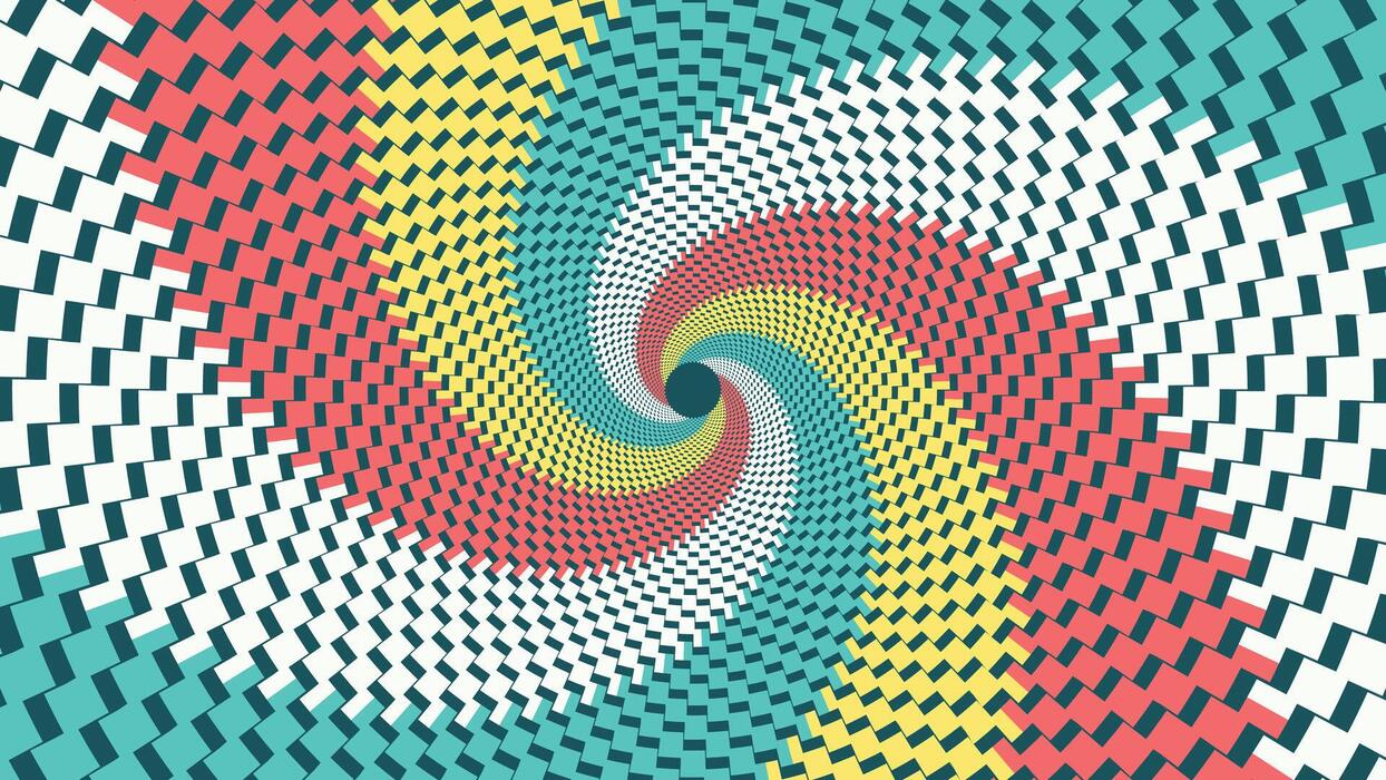 Spiral Illusion Vector Art, Icons, and Graphics for Free Download
