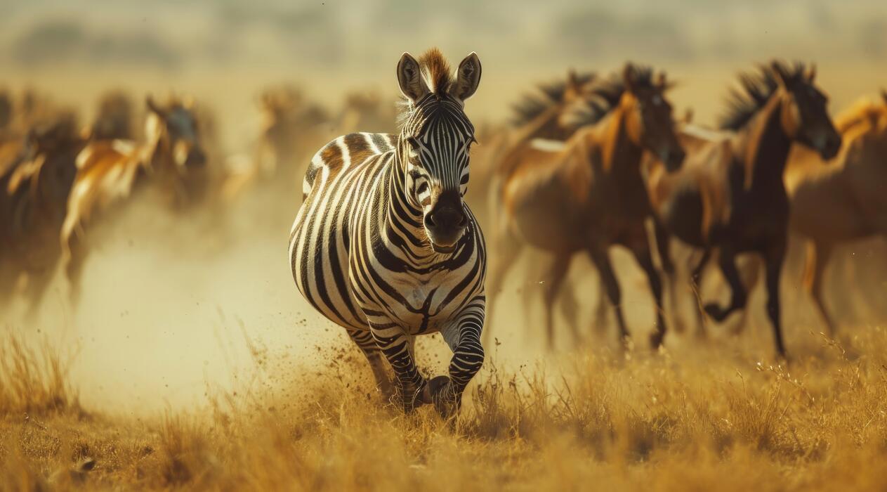 Zebra Herd Stock Photos, Images and Backgrounds for Free Download