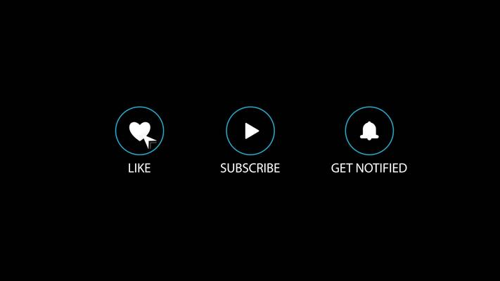 Like And Subscribe With Sound Stock Video Footage for Free Download