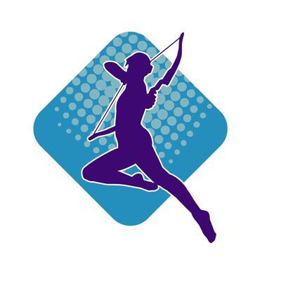 Female Athlete Silhouette Vector Art, Icons, and Graphics for Free Download