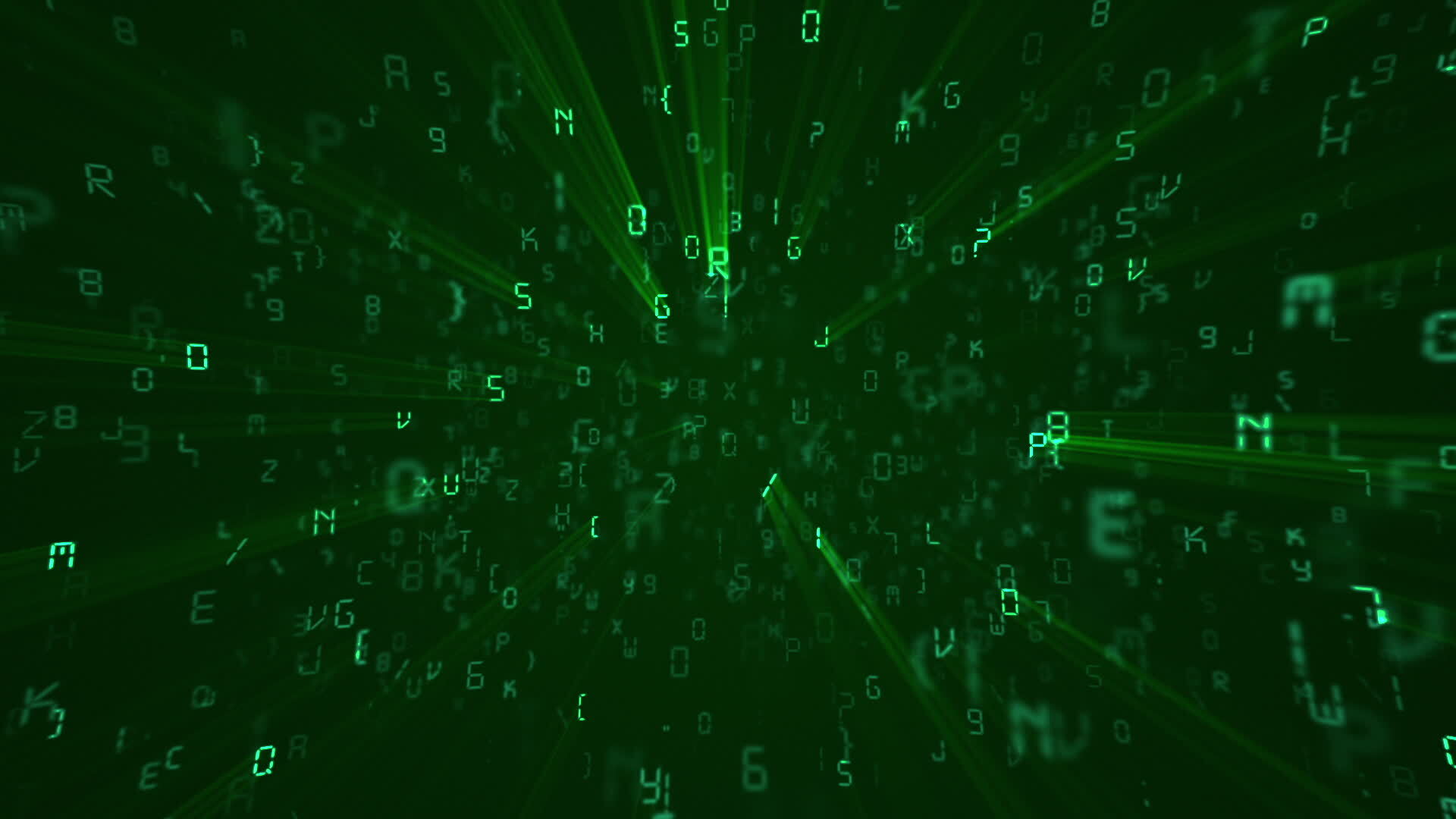 Green digital code matrix motion background - streaming letters ... Green digital code matrix motion background - streaming letters ...