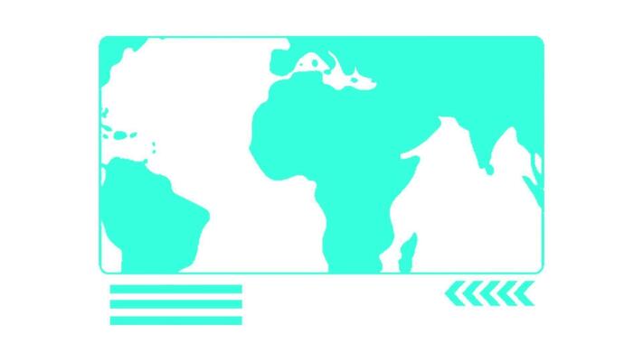 World Map Animation Stock Video Footage for Free Download