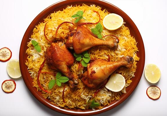Chicken Mandi Arabic Food Stock Photos, Images and Backgrounds for Free ...