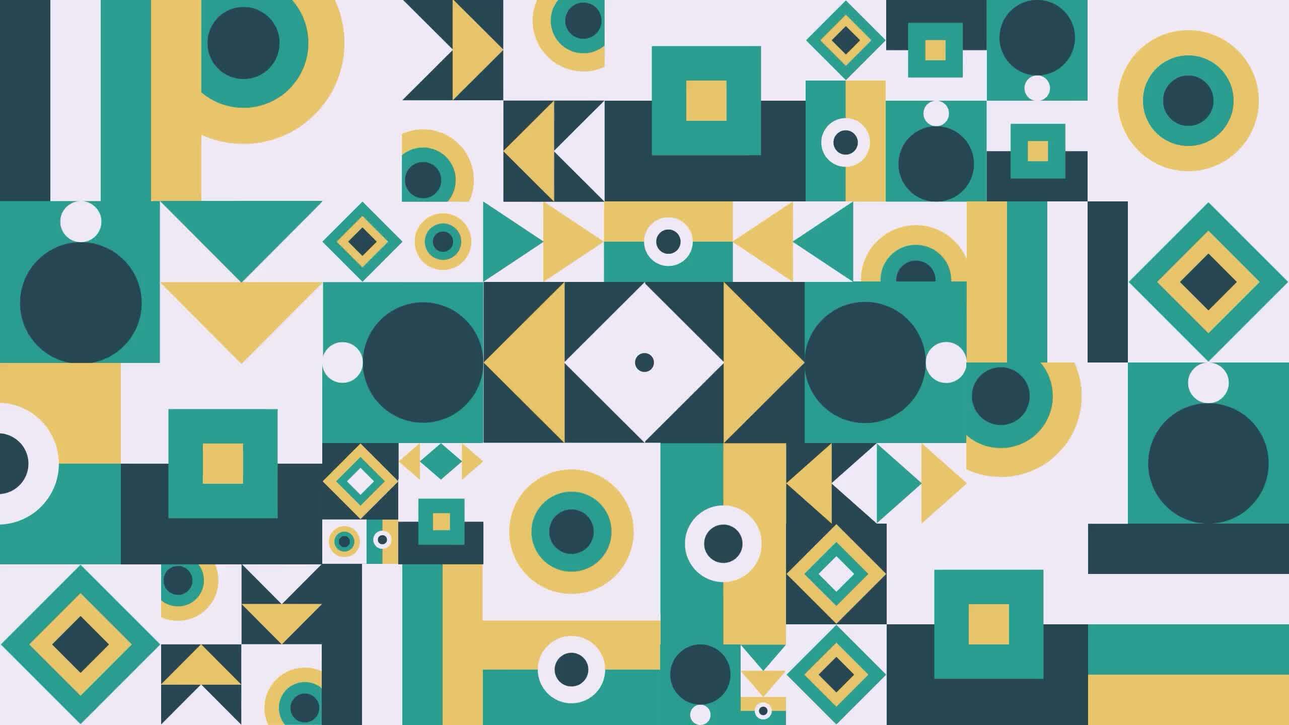 Animated Geometric Pattern Background Loopable 37268165 Stock Video