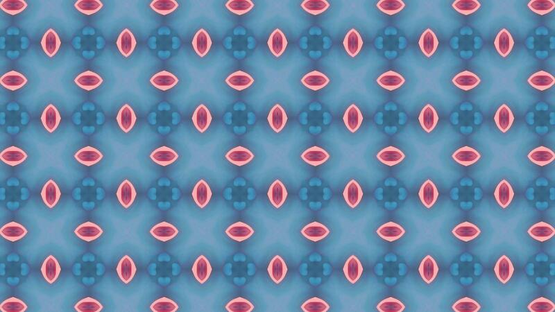 Abstract Color Background With Symmetrical Repeating Patterns Seamless