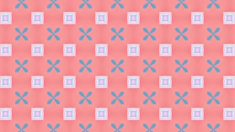 Abstract Color Background With Symmetrical Repeating Patterns Seamless