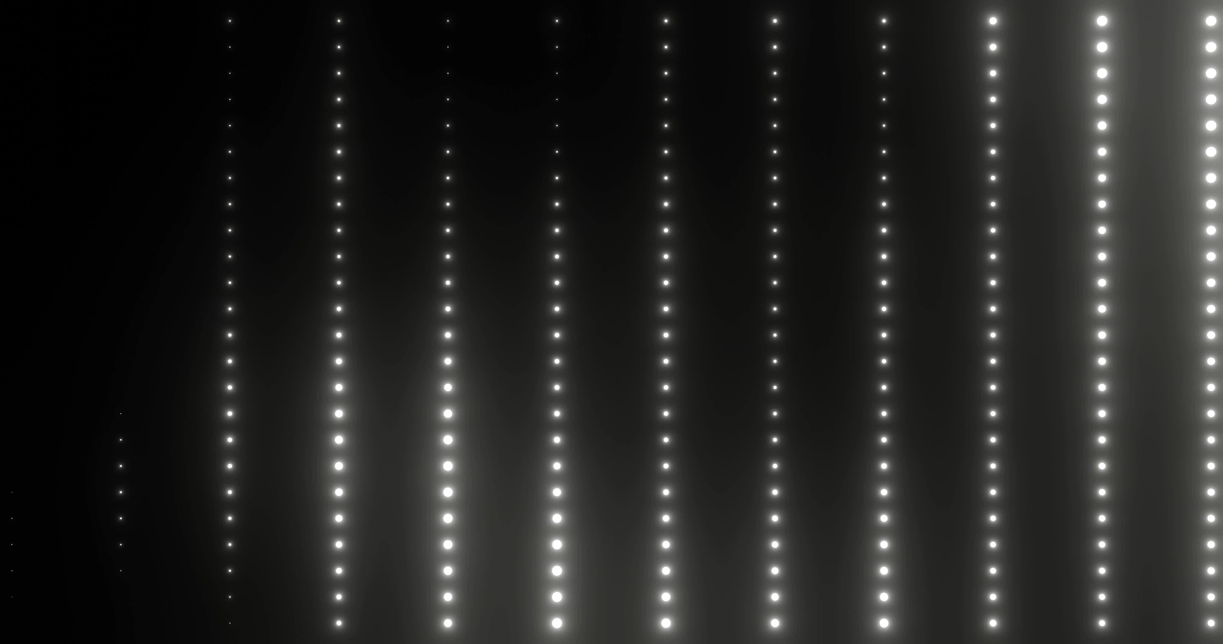 3D abstract Simple Grid Animation in Geometry Nodes 4K video. looping ...