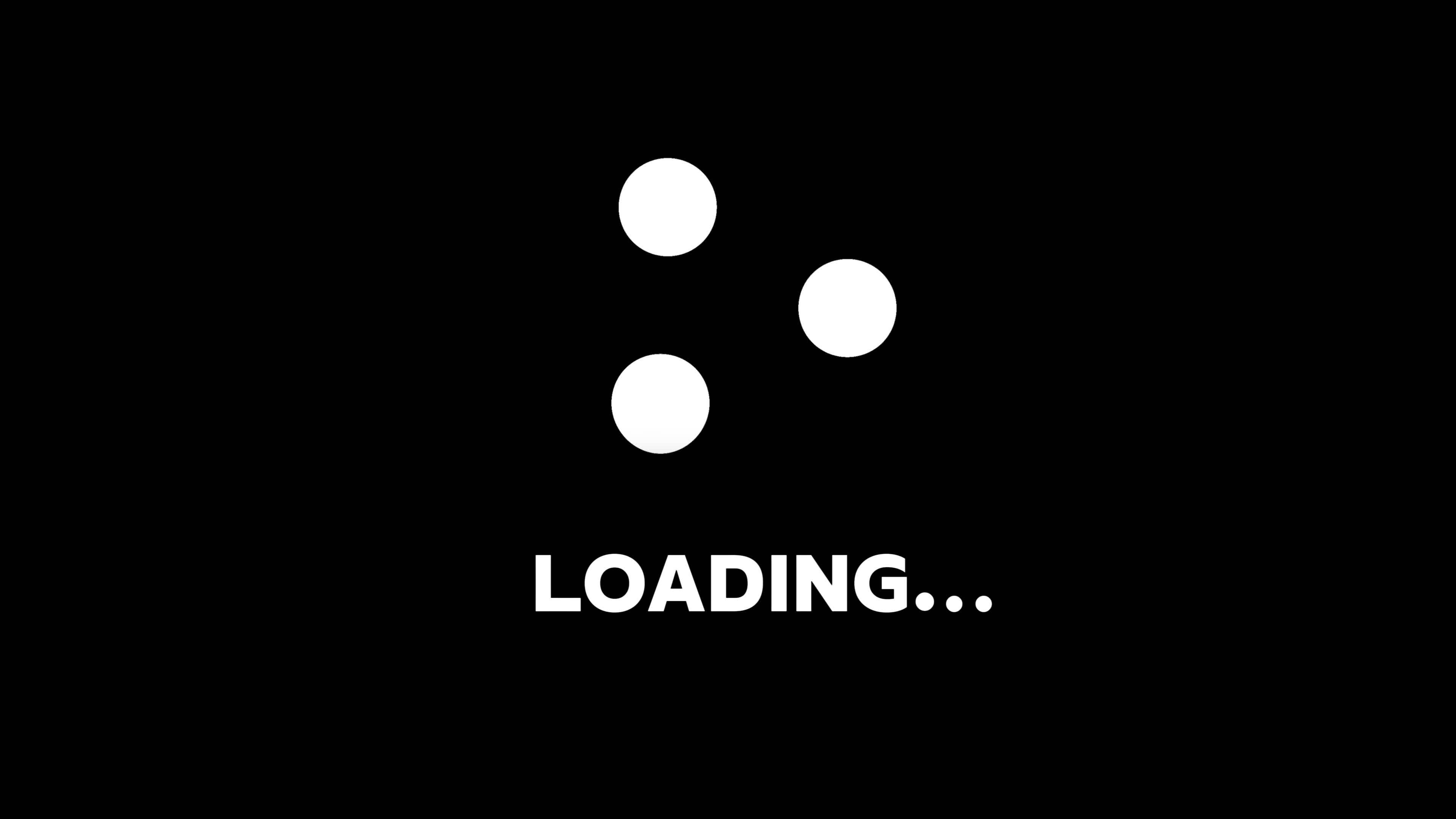 Loading animation with black background 37315670 Stock Video at Vecteezy