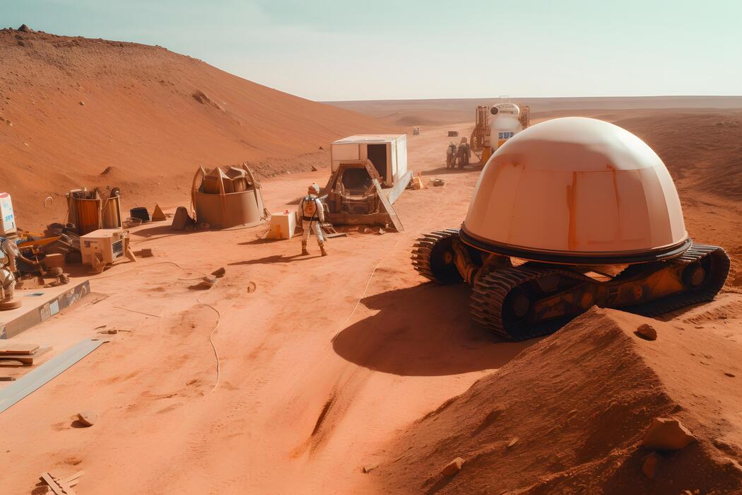 Mars Colonization Stock Photos, Images and Backgrounds for Free Download