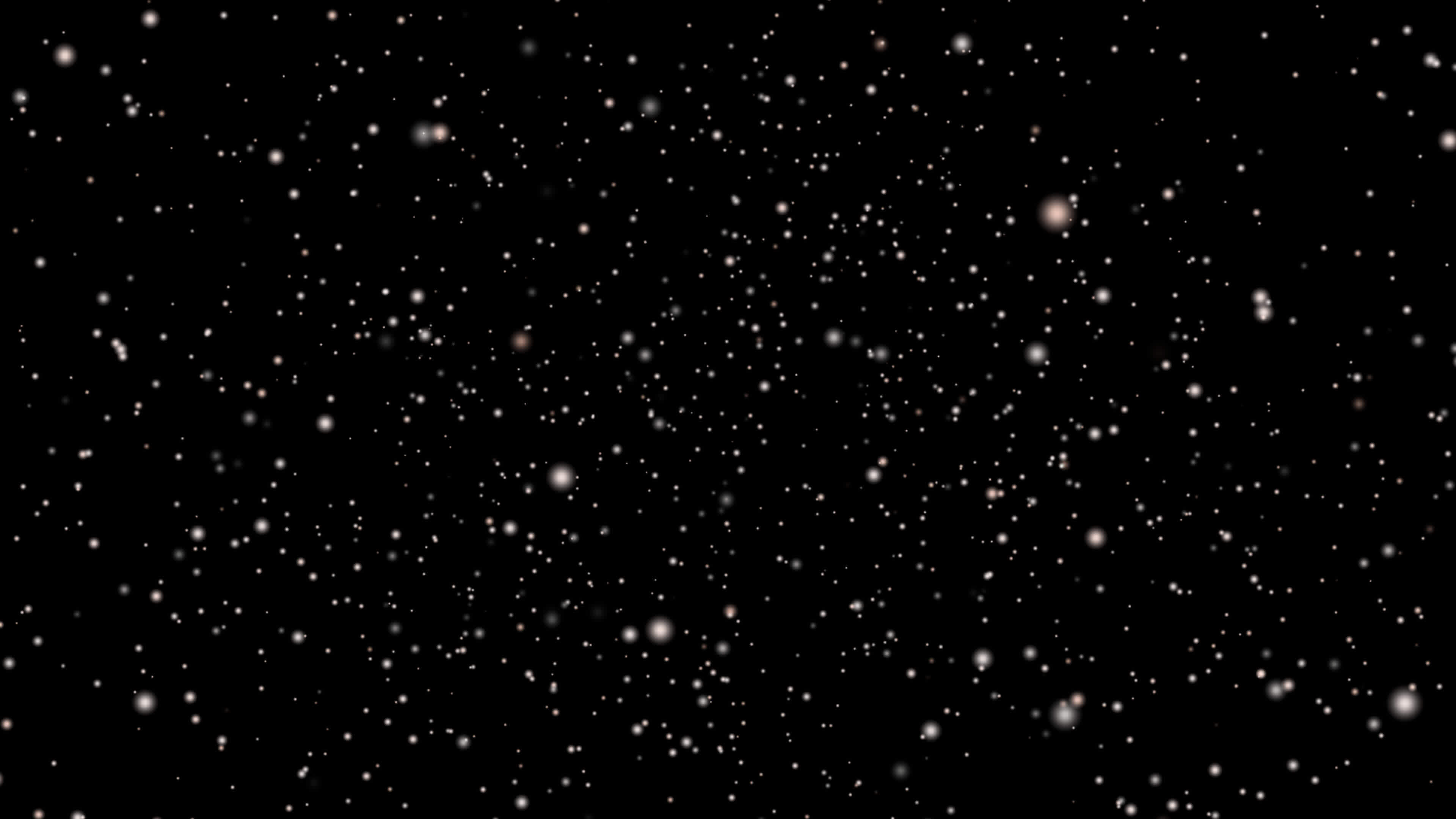 Dust Particles effect flying seamless loop in slow motion overlay animation on black background ...