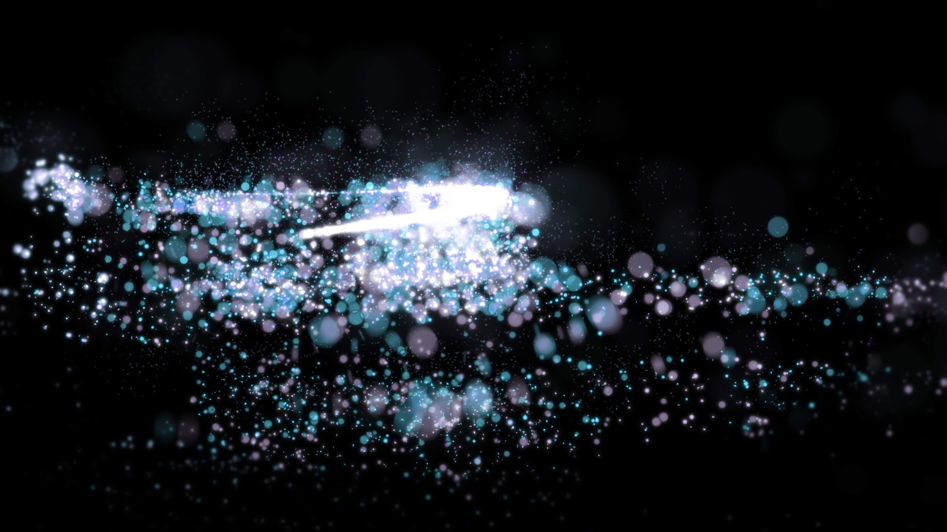 Abstract Colorful Particle Effect Explosion Animation Colorful Digital
