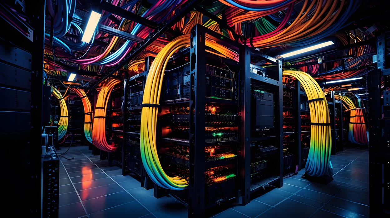 Structured Data Cabling Stock Photos, Images and Backgrounds for Free ...