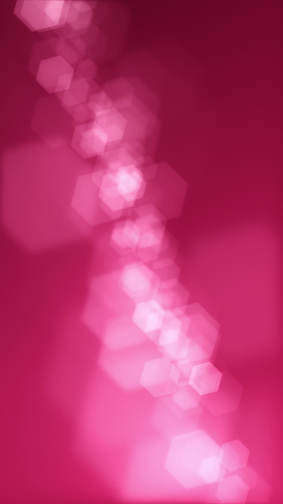 Vertical video - defocused bokeh lights background. This elegant magenta motion background ...