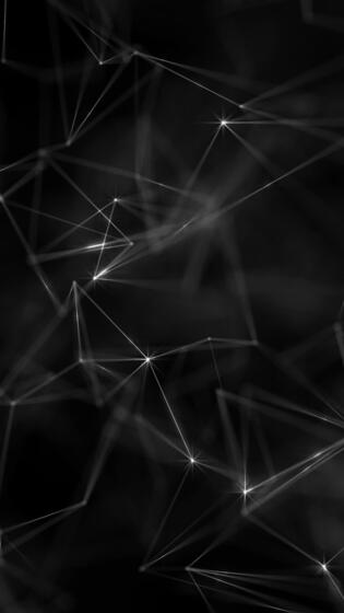 Vertical Video Abstract Black And White Plexus Background With Glowing Shiny Connecting Lines