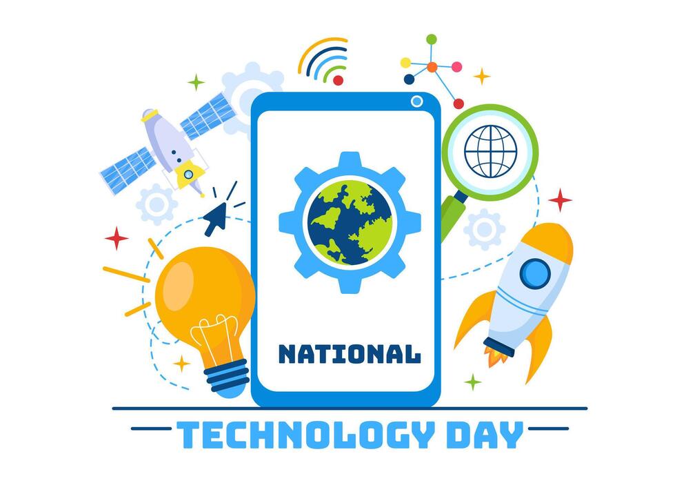 National Technology Day Vector Art, Icons, and Graphics for Free Download