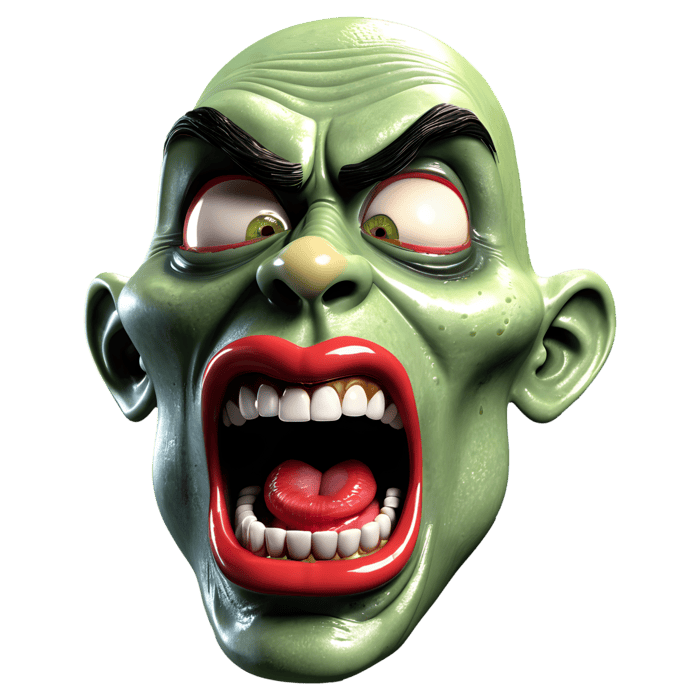 Scary Face PNGs for Free Download