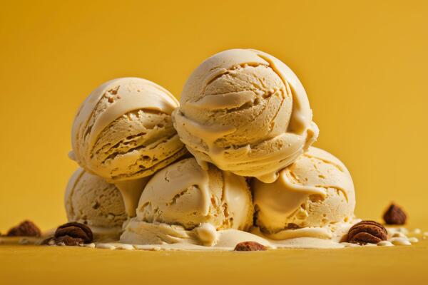 Vanilla ice cream scoop store