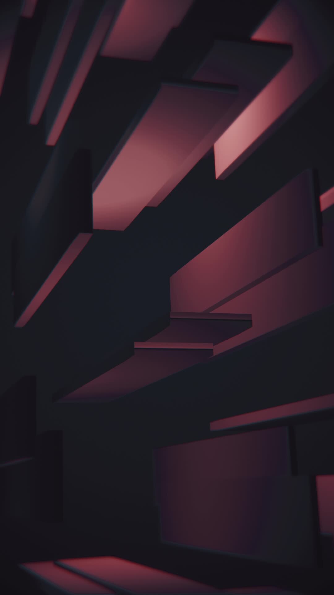 Vertical video - abstract background animation with rotating brown ...