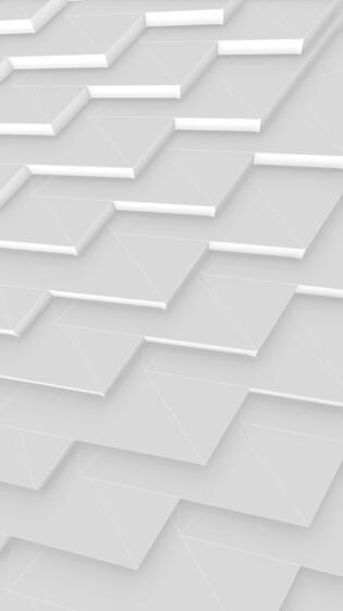 Vertical Video Clean White Abstract Geometric Background With Repeating Sawtooth Pattern