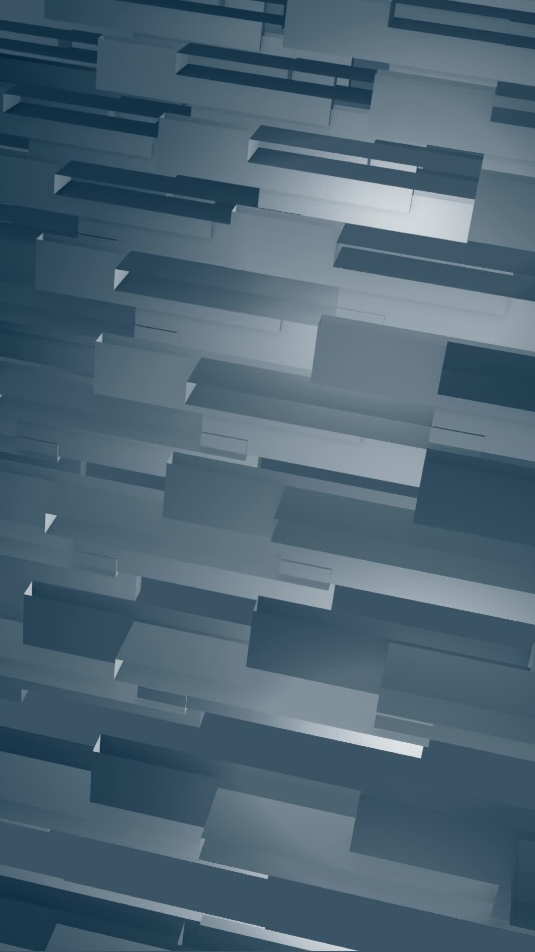 Vertical video - abstract, blue corporate or technology motion background animation - patterned ...
