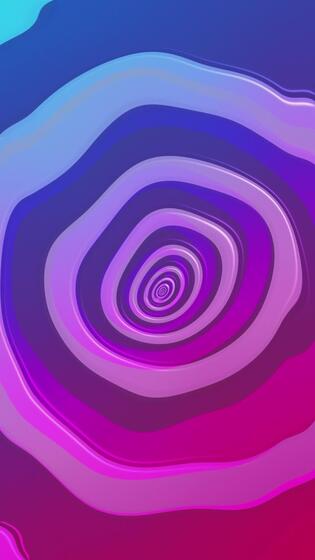 Vertical Video Vibrant Colorful Repeating Morphing Circles Pattern Abstract Background This