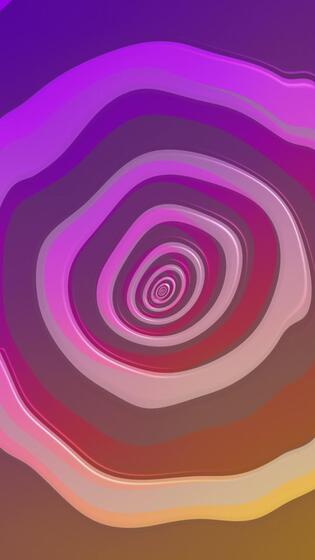 Vertical Video Vibrant Colorful Repeating Morphing Circles Pattern Abstract Background This