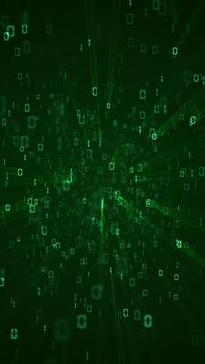 Green Code Stock Video Footage for Free Download