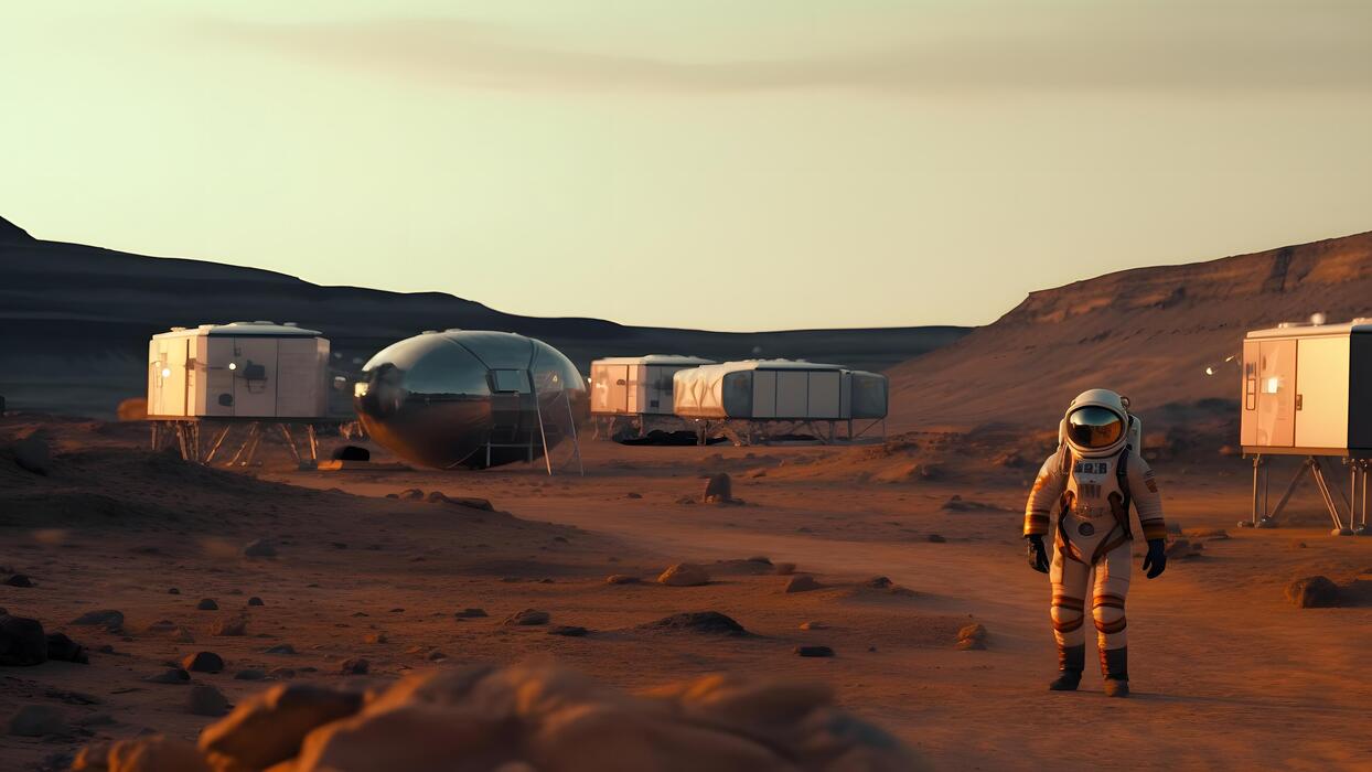 Mars Colonization Stock Photos, Images and Backgrounds for Free Download