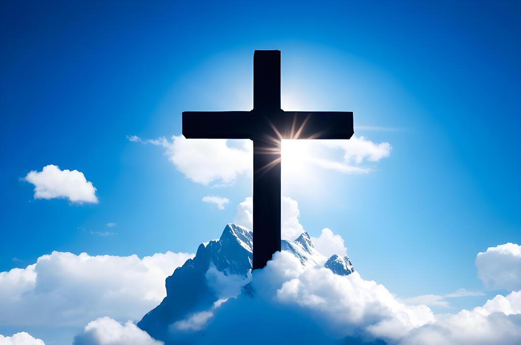 Cross With Clouds Stock Photos, Images and Backgrounds for Free Download