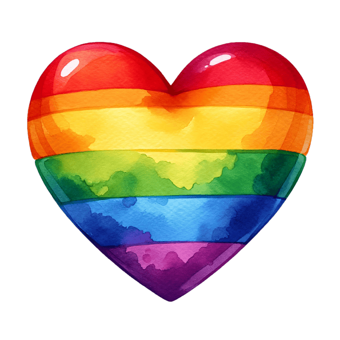 Pride Heart PNGs for Free Download