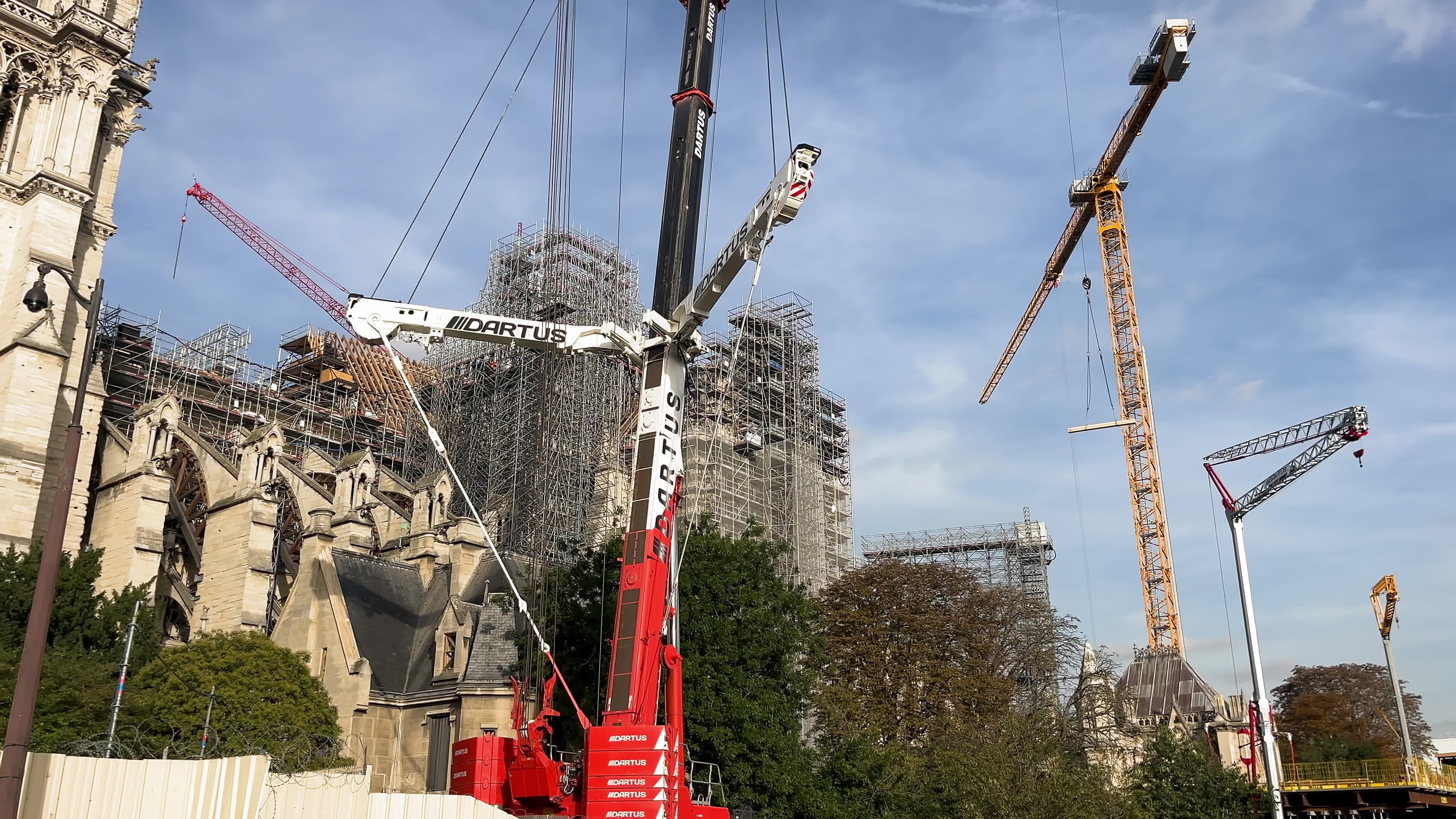 Paris France 29 09 2023 Restoration Of Notre Dame Cathedral In Paris