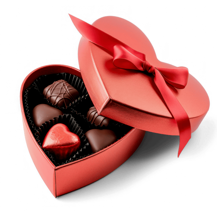 Valentines Day Chocolates PNGs for Free Download
