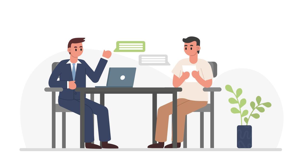 Workplace Conversation Vector Art, Icons, and Graphics for Free Download