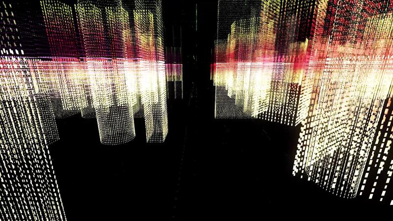 Abstract matrix geometric motion background. Animation. Rain of binary ... Abstract matrix geometric motion background. Animation. Rain of binary ...