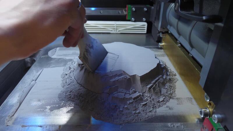 Working 3d printer. 3d printer mechanism working yelement design of the ...