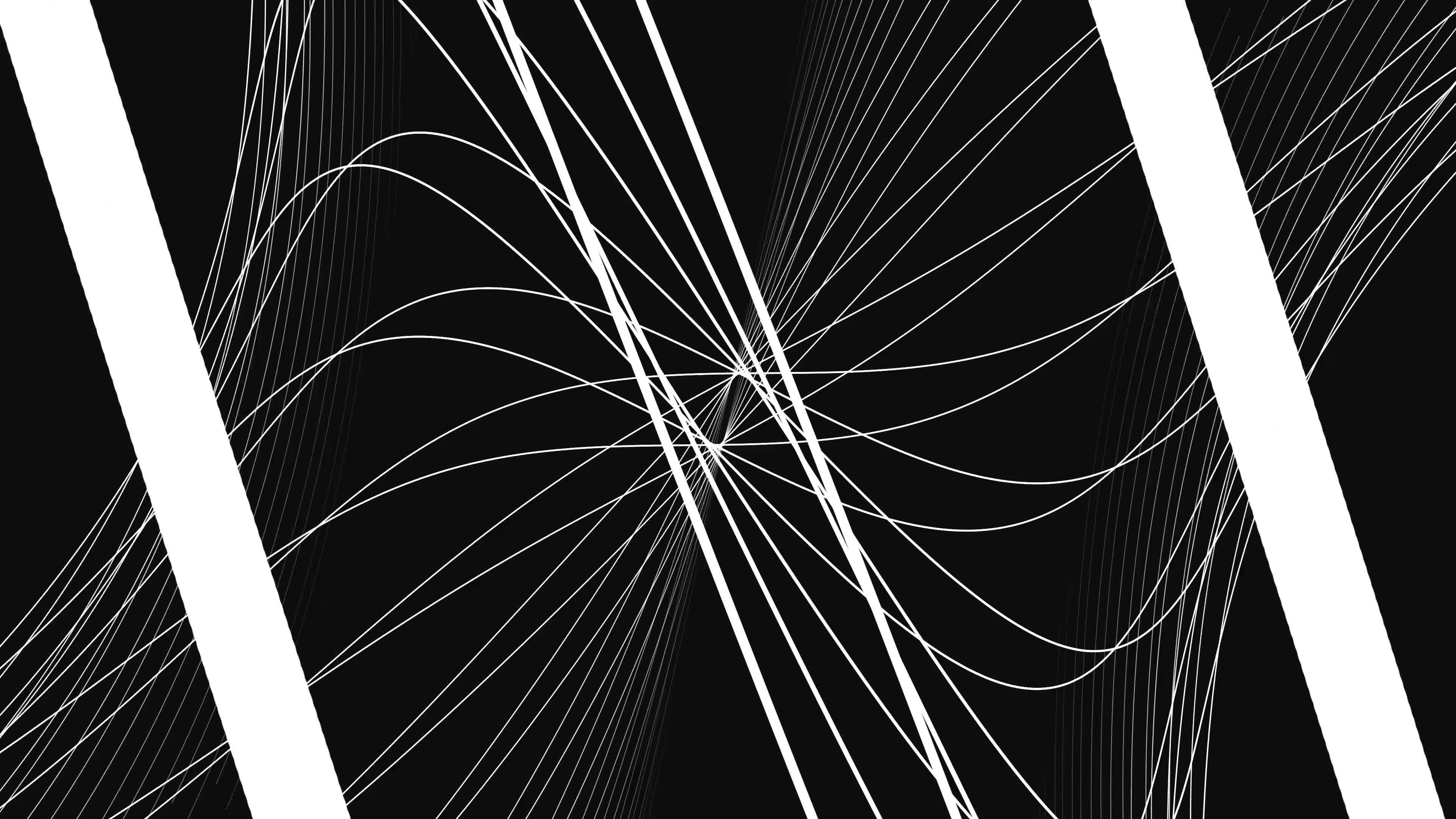 Futuristic video animation with particle stripe object and blinking ... Futuristic video animation with particle stripe object and blinking ...