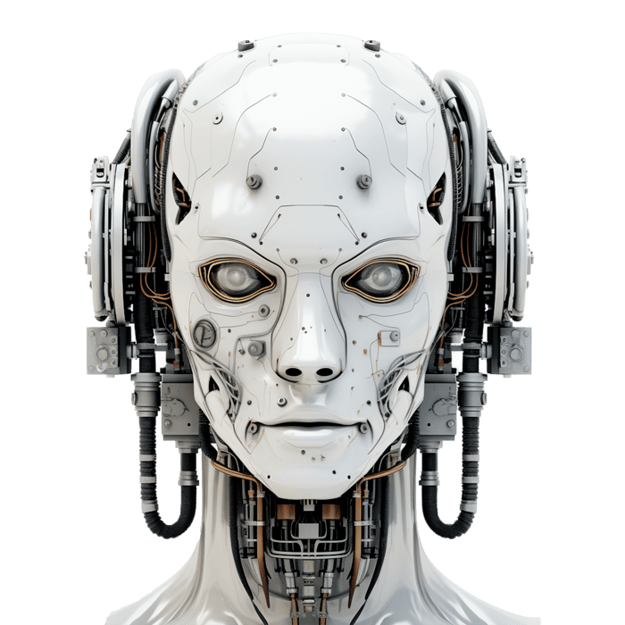 Cyborg Face PNGs for Free Download