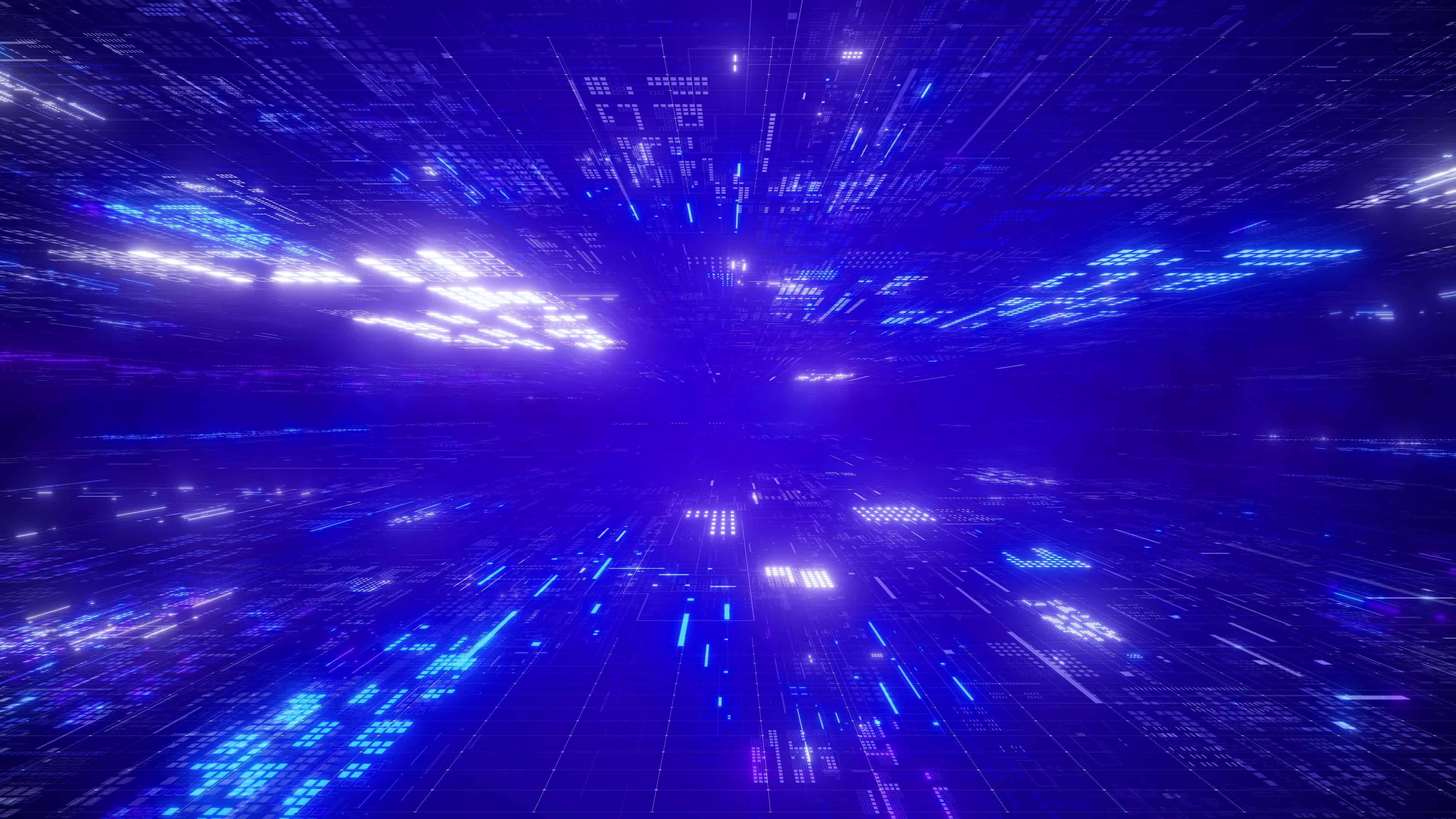 Futuristic 4k CG Animation 38041457 Stock Video at Vecteezy