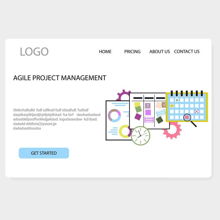 Project Front Page Vector Art, Icons, and Graphics for Free Download