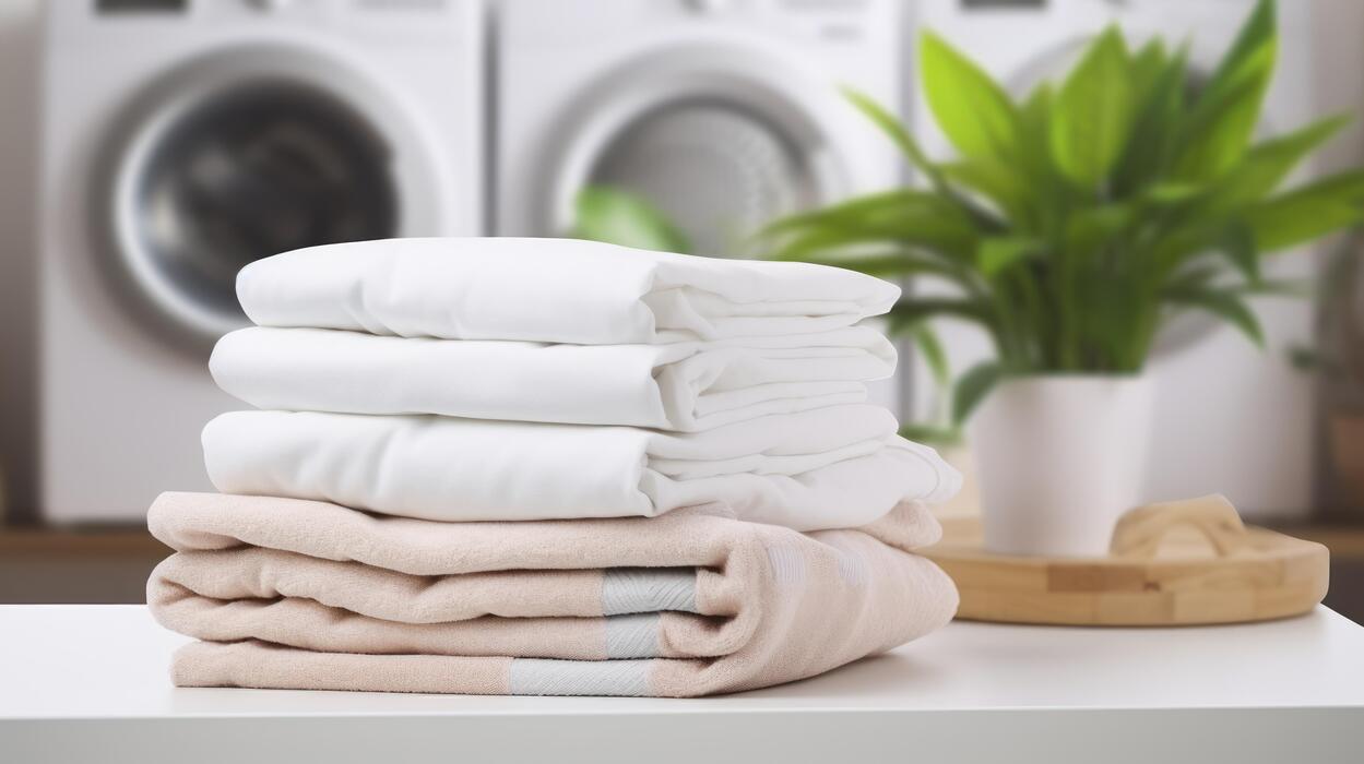 Folded Laundry Stock Photos, Images and Backgrounds for Free Download