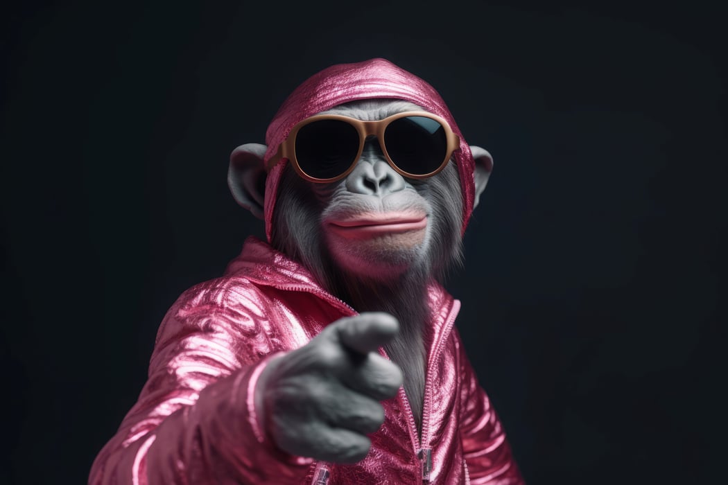 Monkey With Glasses Stock Photos, Images and Backgrounds for Free Download