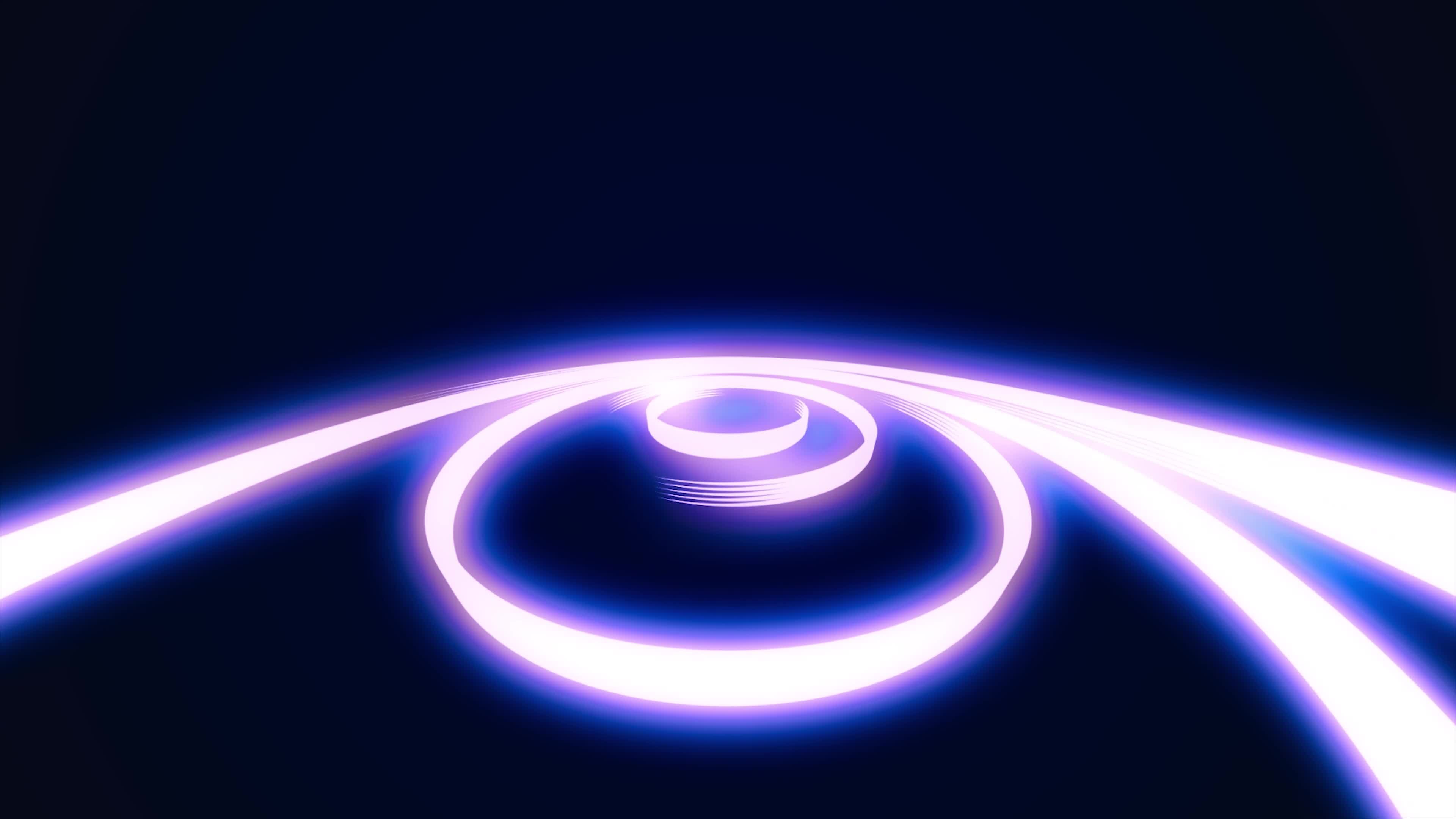Futuristic video animation with particle stripe object and blinking ... Futuristic video animation with particle stripe object and blinking ...